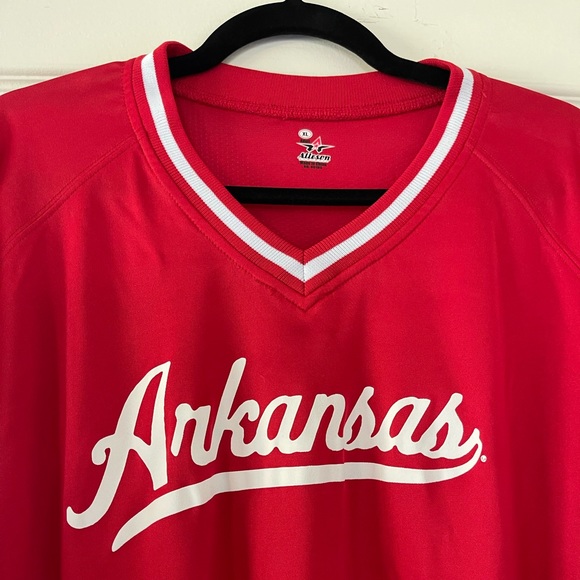 Alleson | Tops | Arkansas Razorback Baseball Jersey | Poshmark